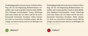 Expertentipp: Kerning-Optionen in Adobe InDesign: Metrisch oder Optisch ...