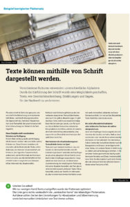 Typografie: Flattersatz soll flattern … – TypeSCHOOL: Workshops zu ...