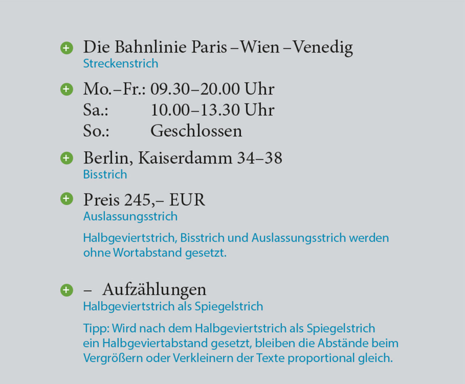 Auf den Strich gekommen: Typografische Striche richtig setzen ...