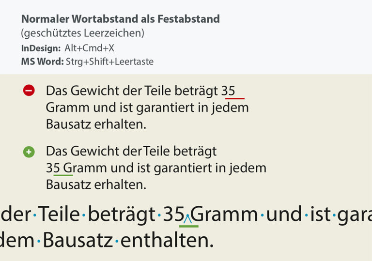 Die unsichtbaren Superhelden für den typografischen Zusammenhalt ...